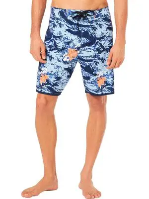 Oakley Palm Florals Rc 19" Boardshorts - Blue