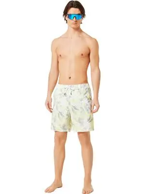 Oakley Canary Palms Rc 18 Beachshort - Camo Palm Sulphur