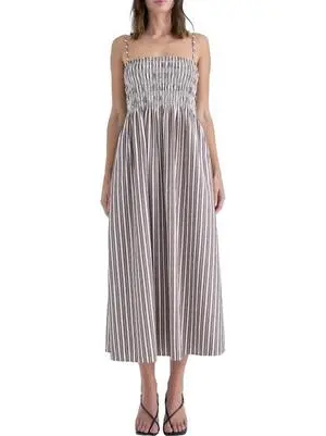 PISTOLA Bianca Maxi Sundress - Java Stripe