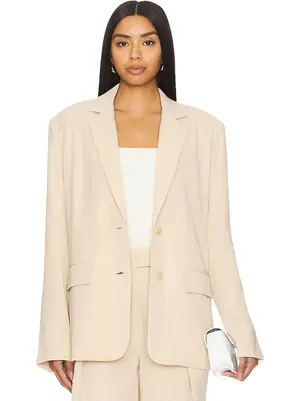 LOVERS AND FRIENDS Abbey Blazer - Beige Neutral