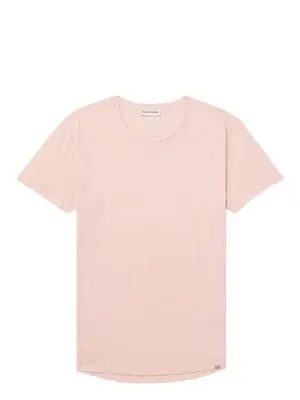 Orlebar Brown Ob-t Slim-fit Cotton-jersey T-shirt - Pink