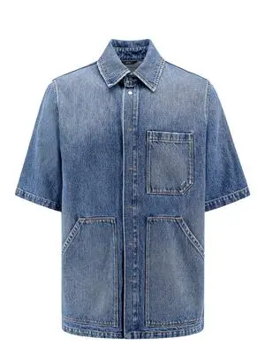 Fendi Denim Oversize Shirt - Blue