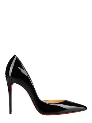CHRISTIAN LOUBOUTIN Iriza 100mm Patent Leather Pumps - Black