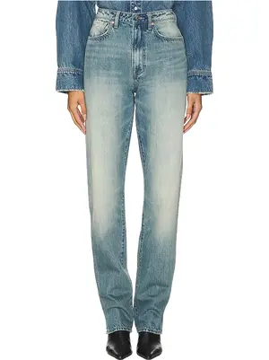 GRLFRND Sara Super High-rise Straight Jeans - Jackson