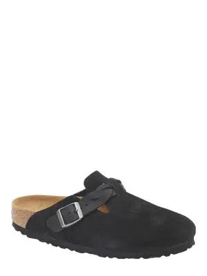 BIRKENSTOCK Boston Braid Clog - Black