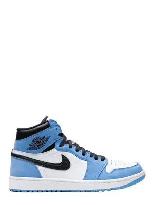 JORDAN Air 1 High Golf University Sneakers - Blue