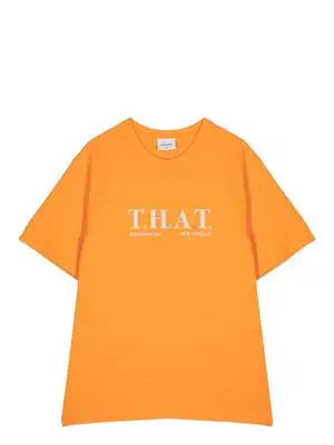 THISISNEVERTHAT Logo Print Cotton Shirt