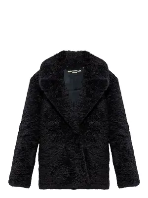 Stella McCartney Faux Shearling Jacket - Black