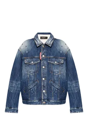 DSQUARED2 DSQUARED2 Distressed Denim Jacket