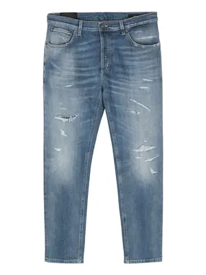 DONDUP Distressed-finish Jeans - Blue
