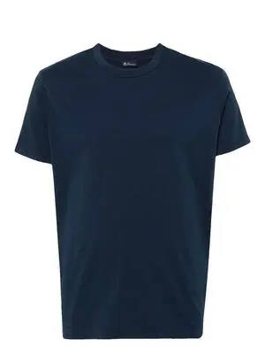 FINAMORE 1925 Positano Cotton T-shirt - Blue