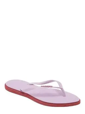 Havaianas Havaianas Slim Pointed Toe Flip Flop Amaranth