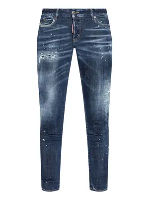 Dsquared2 Logo-patch Jeans - Blue