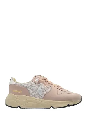 GOLDEN GOOSE Running Sole Panelled Sneakers - Pink