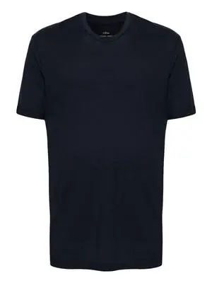 Altea Crew-neck Cotton T-shirt - Blue