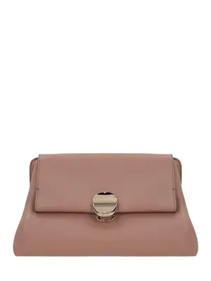 Chloé Penelope Leather Clutch - Pink