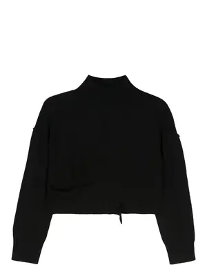 MAISON MARGIELA Cut-out Jumper - Black