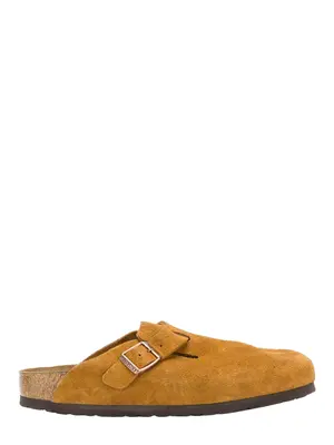 BIRKENSTOCK Boston Slippers - Brown