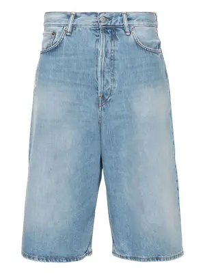 Acne Studios Straight-leg Denim Shorts - Blue