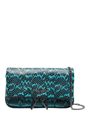Zadig&Voltaire Rock Nano Wild Mini Bag - Blue