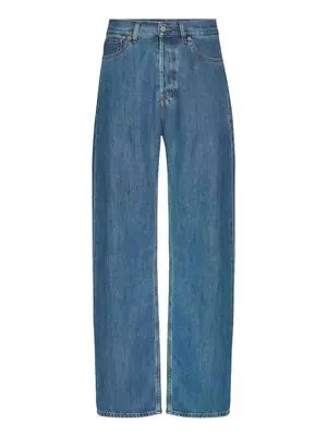 Valentino Garavani Straight-leg Jeans - Blue