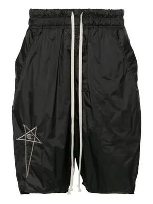 RICK OWENS Rick Owens X Champion Beveled Track Shorts