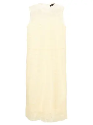 FABIANA FILIPPI Fabiana Filippi Sleeveless Lace Midi Dress