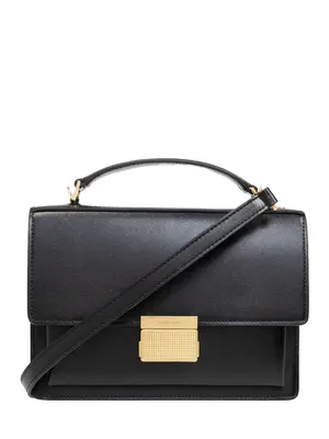 GOLDEN GOOSE Venezia Leather Tote - Black