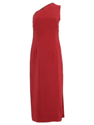 HAIGHT. Maria One-shoulder Dress - Red