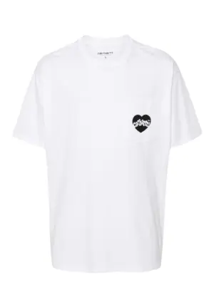 CARHARTT WORK IN PROGRESS Carhartt WIP Amour Logo-Print T-Shirt