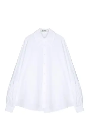 KIMHEKIM Oversized Poplin Shirt - White
