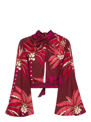 JOHANNA ORTIZ Johanna Ortiz Ikat Print Blouse