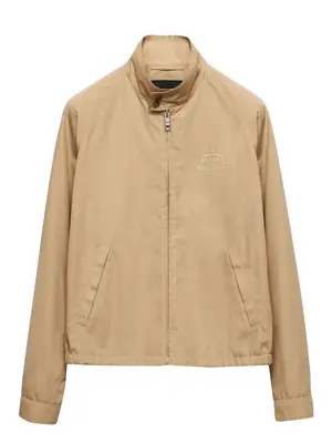 Prada Gabardine-weave Jacket - Neutrals