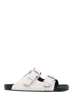IRO PARIS Billie Flat Sandals - Neutrals