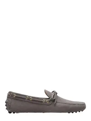 Car Shoe Car Shoe Suede Driving Shoes Grey