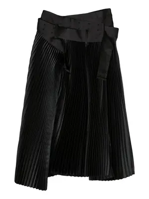 JUNYA WATANABE Junya Watanabe Pleated Midi Skirt