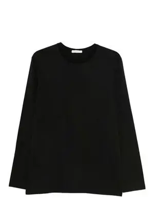 THE ROW Leon Cotton T-shirt - Black