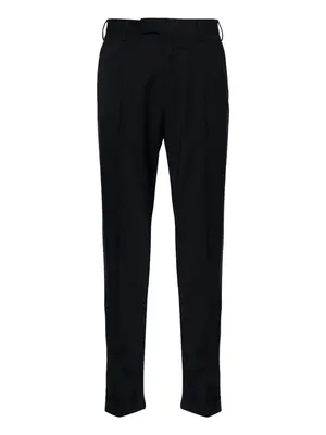 PT TORINO Tapered-leg Tailored Trousers - Blue