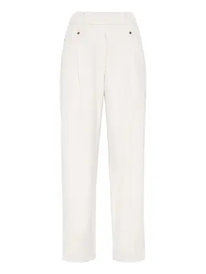 Brunello Cucinelli Straight-leg Trousers - Neutrals