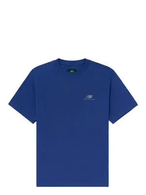 Aimé Leon Dore X New Balance Logo Tee 'deep Ultra - Blue