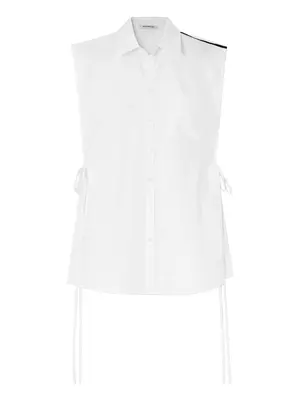 PETER DO Tie-detailed Blouse - White