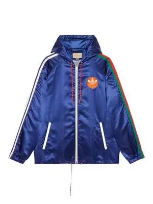 GUCCI X Adidas Satin Nylon Jacket