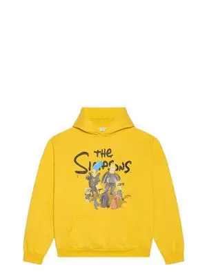 Balenciaga X The Simpsons Wide Fit Hoodie - Yellow