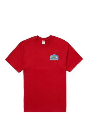 Supreme Chrome Tee Shirt Red