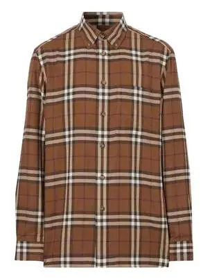 BURBERRY Buttondown Check Shirt