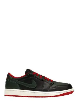 JORDAN 1 Retro Low Og - Black/gorge Green/varsity Red