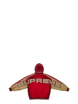 Supreme Hooded Stadium Jacket - Red
