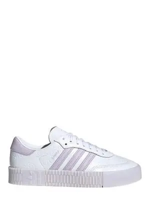 Adidas Sambarose Floral Sneakers - Purple Tint/cloud White/core Black