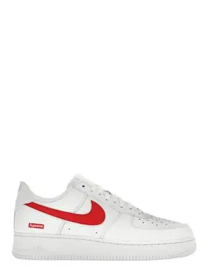 Nike Air Force 1 Low Supreme Shanghai White/speed Red