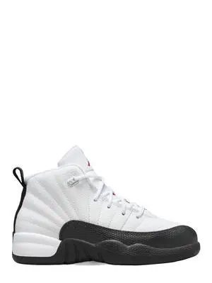 JORDAN 12 Retro Taxi Flip - White/gym Red/black